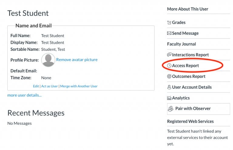 Access to Learning Analytics inside Canvas – Instructional Technology Blog